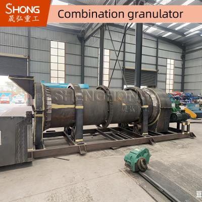 China 8T/H Carbon Steel Organic Fertilizer Granulator Machine for Animal Waste for sale