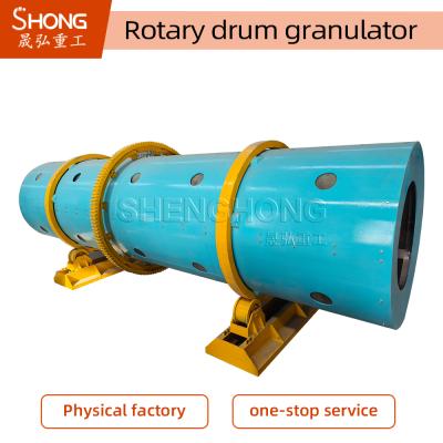 China 11.5r/min Rotary Drum Granulator for High Balling Strength and Corrosion Resistant Compound Fertilizer Production for sale
