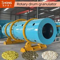 China NPK Compound Fertilizer Rotary Drum Granulator with 15-20 TPH Capacity and High Granulation Rate in Carbon Steel Construction for sale