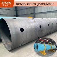 China Carbon Steel Rotary Drum Granulator for Compound Fertilizer with 8T/H Capacity and 7.5KW Power for sale