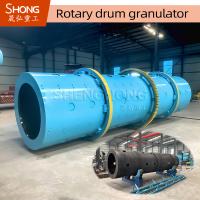 China 8t/H 11.5r/Min Corrosion Resistant Rotary Drum Granulator for NPK Compound Fertilizer Production for sale