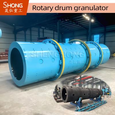 China 8t/H 11.5r/Min Corrosion Resistant Rotary Drum Granulator for NPK Compound Fertilizer Production for sale