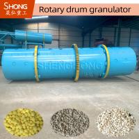 China Carbon Steel/Stainless Steel Rotary Drum Granulator with 5-8t/h Power and 11.5r/min Speed for NPK Fertilizer Granulation for sale