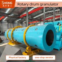 China 15T/H Capacity Ball Shape NPK Fertilizer Drum Granulator with Corrosion Resistant Lining for sale