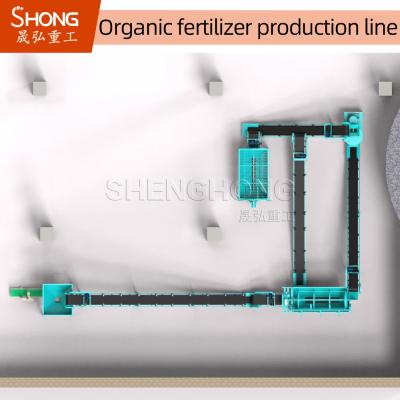China Organic Fertilizer Production Line with Wet Granulation for Ball Shape Granules and Stir Teeth Spare Parts for sale