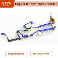 China 20 Tons/Hour Organic Waste Processing Plant For Fertilizer With Low Energy Consumption And Agricultural Production for sale