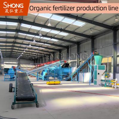 China Organic Fertilizer Equipment for Compost Granules Production for sale