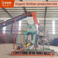 China Poultry Manure Organic Fertilizer Production Plant with 1-20 Thousand Tons Annual Capacity and Below 10% Moisture for sale