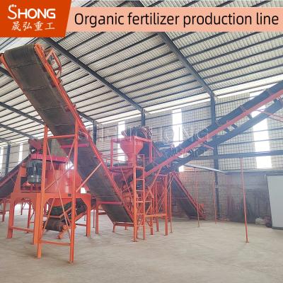 China BV Certified Organic Fertilizer Granulator Machine with 8-10t/h Output Capacity and Adjustable Granule Size 0.3-3.0 mm for sale
