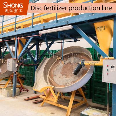 China Chemical Fertilizer Making Machine Clay Granulator For Organic Fertilizer Production Line for sale