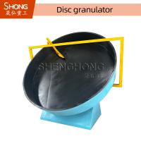 China 5mm Granules Organic Fertilizer Disc Pelletizer with 93% Pelleting Rate for 20%-40% Feed Moisture for sale