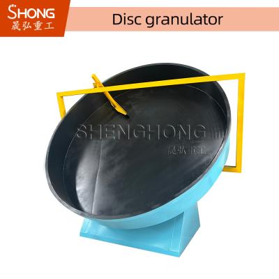 China 5mm Granules Organic Fertilizer Disc Pelletizer with 93% Pelleting Rate for 20%-40% Feed Moisture for sale