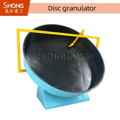 China 5mm Granules Organic Fertilizer Granulator Disc Pelletizer with 380V Voltage and 20%-40% Feed Moisture for sale