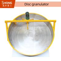 China Carbon Steel Disc Granulator for Organic Fertilizer with Ball Shape Granules and 0.3-6 ton/hour Capacity for sale