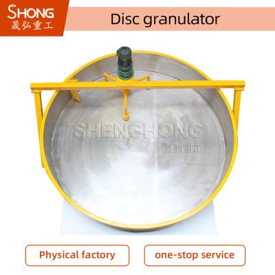 China High Granulation Rate ≥95% Disc Granulator with Strong Base Design No Need Anchor Bolt for Smooth Operation for sale