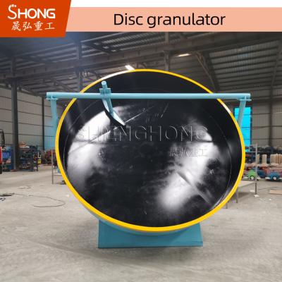 China High Capacity Corrosion Resistant 380V Disc Pelletizer Machine for Organic Fertilizer Granulation for sale