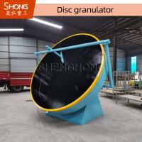 China High Efficiency Pan Granulator with 93% Pelletizing Rate Flexible Belt Driven and Reinforced Radiant Steel Plates for sale