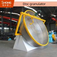 China Pan Type Compound Fertilizer Granulator with 93% Granulating Rate and Carbon Steel Construction for No Anchor Bolt Installation for sale