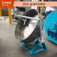 China Compound Fertilizer Granulator with Unpowered and Powered Scraper Device Adjustable Disc Inclination and Flexible Belt Driving for sale