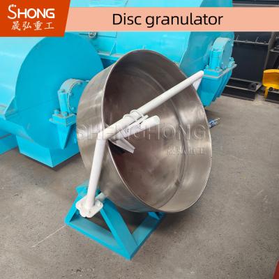 China Disk Compound Fertilizer Granulator with Adjustable Disc Angle High Granulation Rate and Durable Construction for Chemical Powder for sale