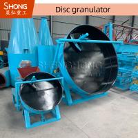 China Disc Compound Fertilizer Granulator with Adjustable Disc Inclination Flexible Belt Driving and Massive Structure for sale