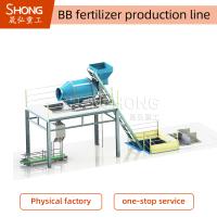 China NPK Compound Fertilizer Production Line with 12 Months Guarantee for Ball Shape Granules and Automated Operation for sale
