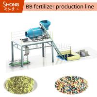 China BB Fertilizer Production Line with 1-20t/h Capacity, Customizable Voltage 380V, and 1 Year Warranty for Efficient Fertilizer Blending for sale