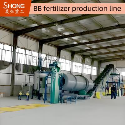 China 1-5t/h Production Capacity BB Fertilizer Production Line with High Working Efficiency and Customizable Features for sale