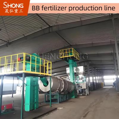 China Customized Voltage 15-22kw High Precision BB Fertilizer Production Line for Bulk Blending Fertilizer Plant for sale