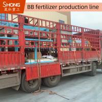 China PLC Controlled BB Fertilizer Production Line with 3-4 T/H Capacity and Stainless Steel Material for sale