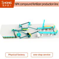 China NPK Fertilizer Production Line with Organic Matter Content ≥30% and Total Nutrient Content ≥90% for Low Energy Consumption for sale