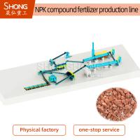 China Easy Operation NPK Fertilizer Production Line with High Organic Matter Content and Long Service Life for sale