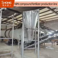 China NPK Fertilizer Production Line with Organic Matter Content ≥30%, Total Nutrient Content ≥90%, and Granular Size 2-4mm for sale