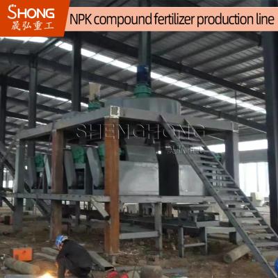 China 5t/h Capacity NPK Fertilizer Production Line for Chemical Powder Raw Material with 380V Voltage for sale