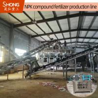 China Dry Roller Press NPK Fertilizer Production Line for 10mm Irregular Shape Pellets at 5-6 Tons Per Hour for sale
