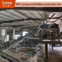 China 5t/h Capacity NPK Fertilizer Production Line with 90% Granulating Ratio and 380V Voltage for sale
