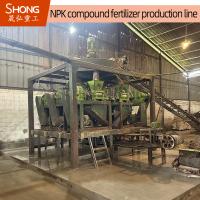 China High Granulation Rate NPK Fertilizer Production Line with Full PLC Control and Low Energy Consumption for sale