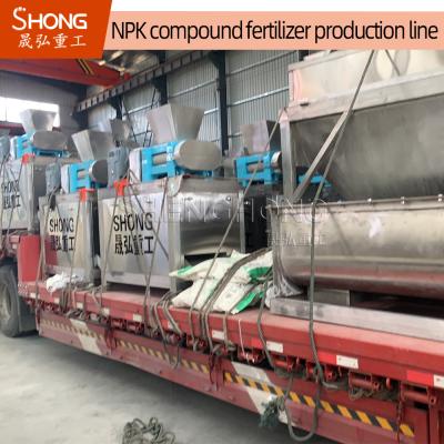 China 380V NPK Fertilizer Production Line with Eco-friendly Design and High Organic Matter Content for sale