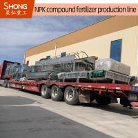 China 5t/h Capacity Chemical Powder NPK Fertilizer Production Line with Double Roller Extrusion Granulator for sale
