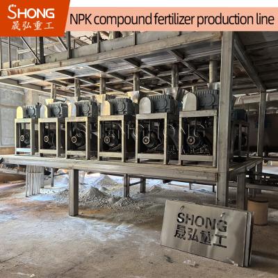 China PLC Controlled Urea Compound Fertilizer Production Line for 2mm Granules Manufacturing Plant for sale