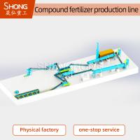 China 380V/50Hz NPK Fertilizer Production Line with 4-6mm Granules and ≥90% Nutrient Content for sale