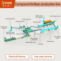 China 3-5 Ton per Hour Rotary Drum Granulator with 7.5kw Power and Corrosion Resistant Design for Fertilizer Production for sale