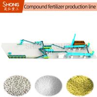 China 12T/H Capacity Drum Granulator with 70% Granulation Rate and Wear-Resistant Materials for Fertilizer Production for sale