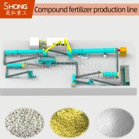 China 380V/50Hz Compound Fertilizer Production Line with High Granule Strength and Customizable Granules Diameter for sale