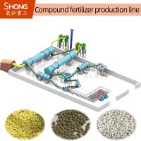 China Carbon Steel Rotary Drum Granulator With 20%-40% Moisture and 18.5kw Power For Compound Fertilizer for sale