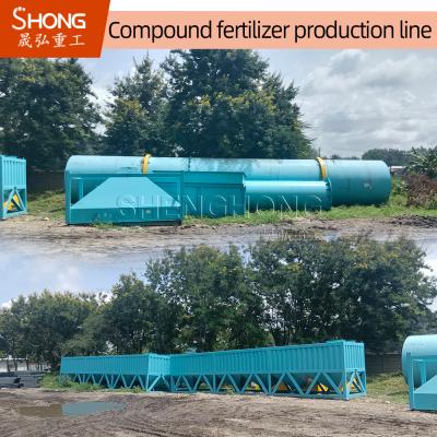 China Ball Shape NPK Fertilizer Plant with One Year Guaranteed Compound Fertilizer Granulation for sale