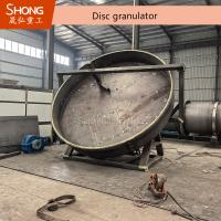 China Disc Pelletizer Machine for Organic Fertilizer with 1-20 Tons per Hour Capacity and Round Granules 380V/50Hz for sale