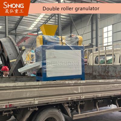China Double Roller Extrusion Granulator for Compound Fertilizer with No Drying Process High-Wear Resistant Roller Shell and Optimized Yield Rate for sale