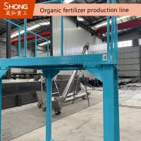 China Carbon Steel Organic Fertilizer Production Line with 12-15t/h Capacity for Multi-Process Fertilizer Granulation for sale