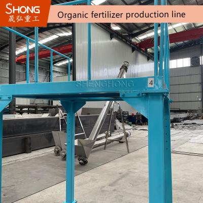 China Carbon Steel Organic Fertilizer Production Line with 12-15t/h Capacity for Multi-Process Fertilizer Granulation for sale